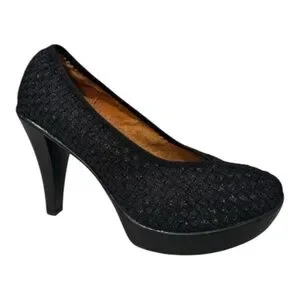 bernie mev. | Shoes | Bernie Mev Legend Pump Black Metallic Comfort Nwb ...